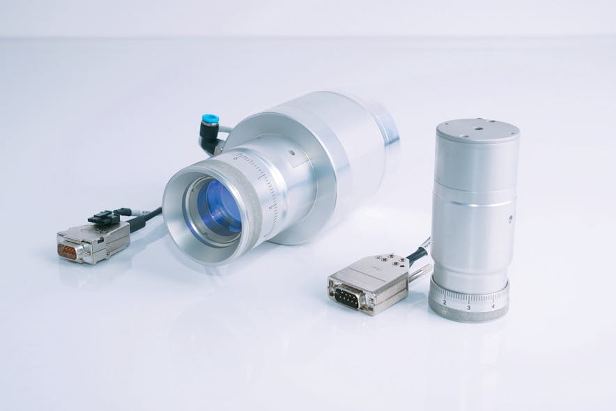 Laser scanner is suited for applications requiring f-theta lenses ...