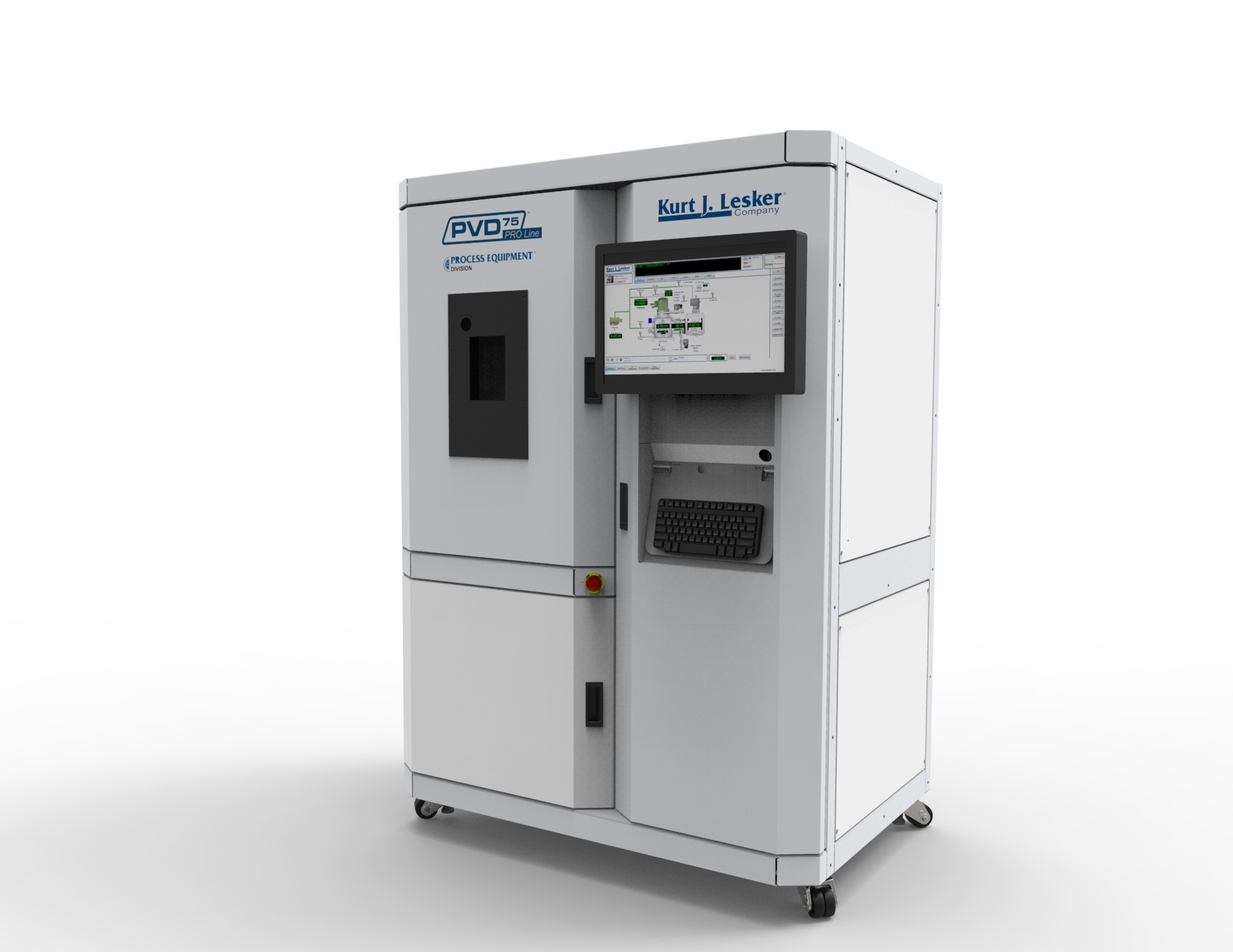 Kurt J Lesker Company thin-film deposition system has ion-assisted ...