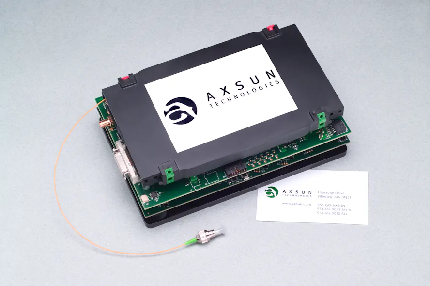 Axsun data acquisition board for optical coherence tomography ...