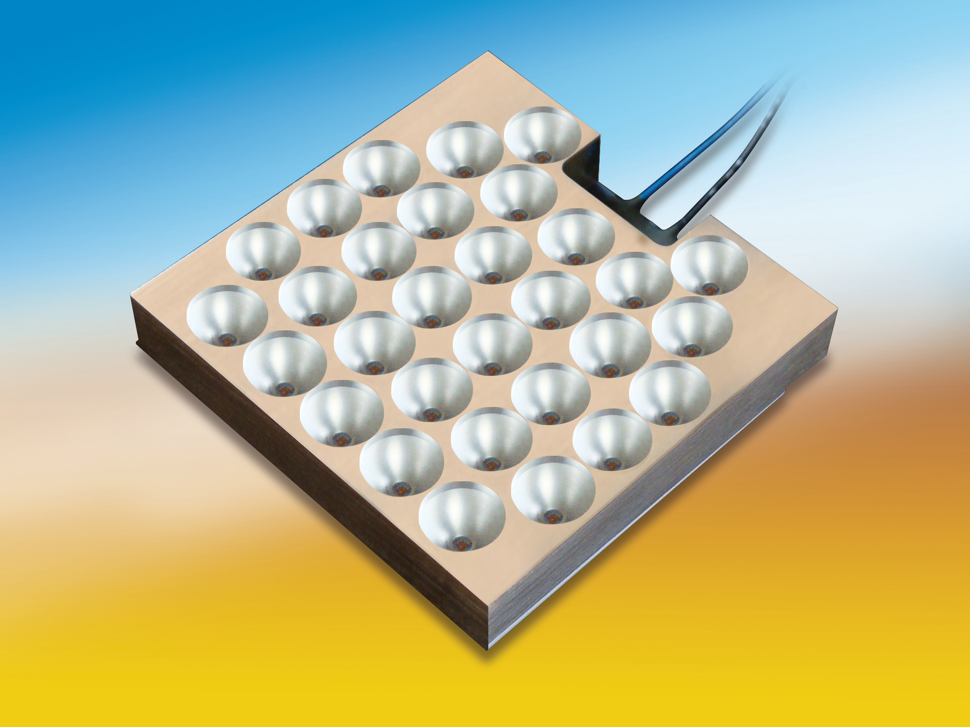 30-die, infrared LED array suits skin therapy applications | Laser ...