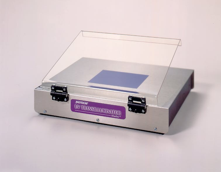 Slim UV transilluminator from Spectroline | Laser Focus World