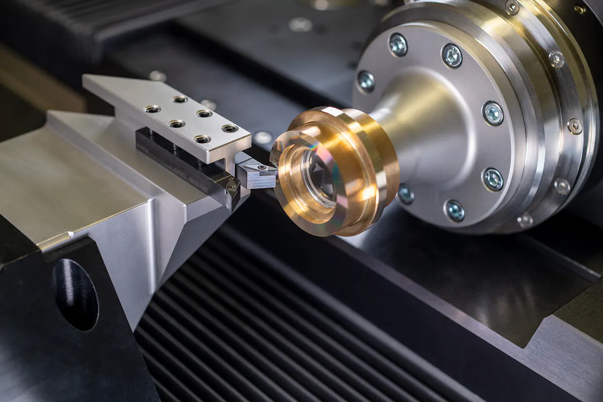 CNC alignment turning station features horizontal design | Laser Focus ...