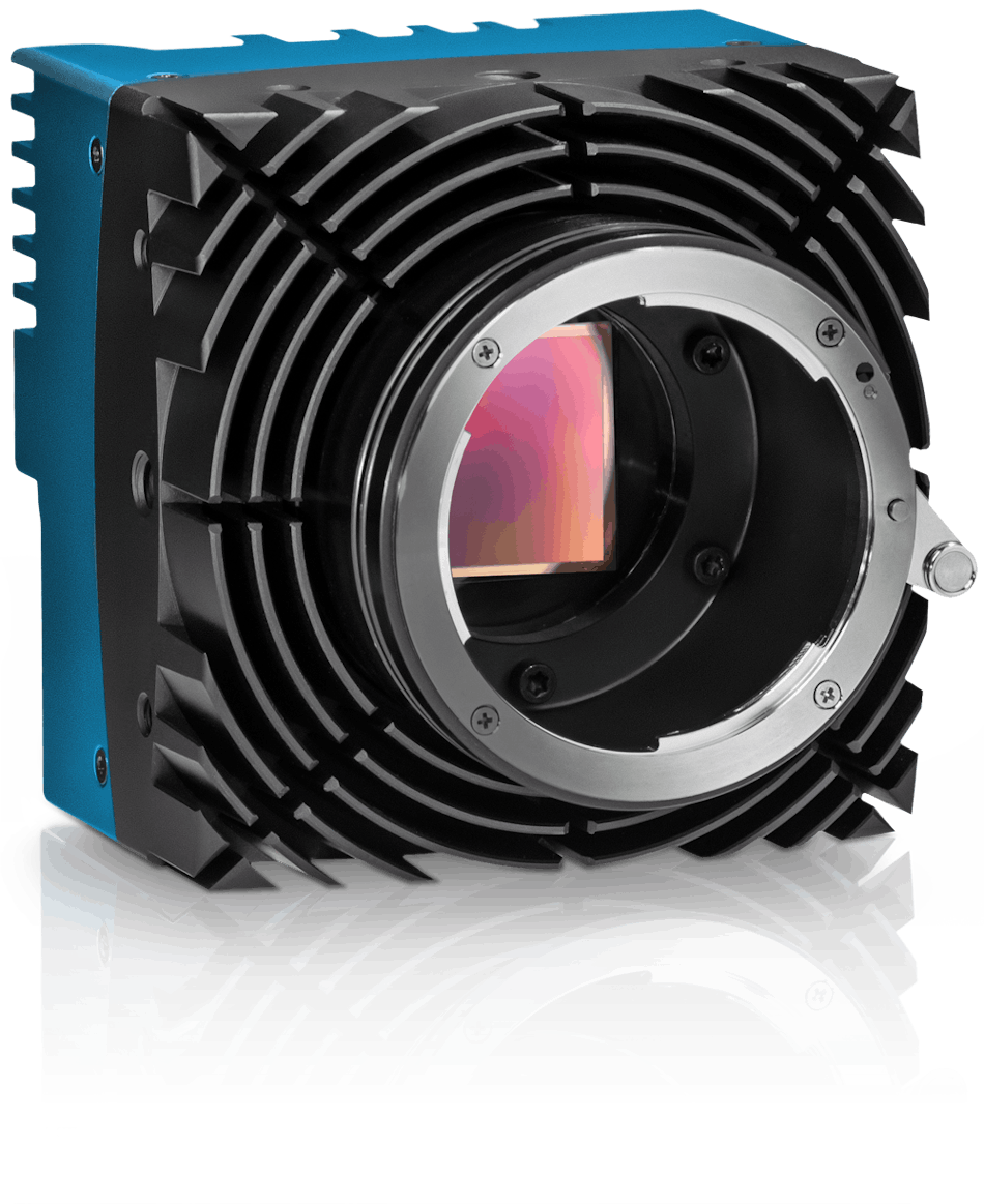 Area scan camera with global shutter sensor features 4.5 × 4.5 µm ...