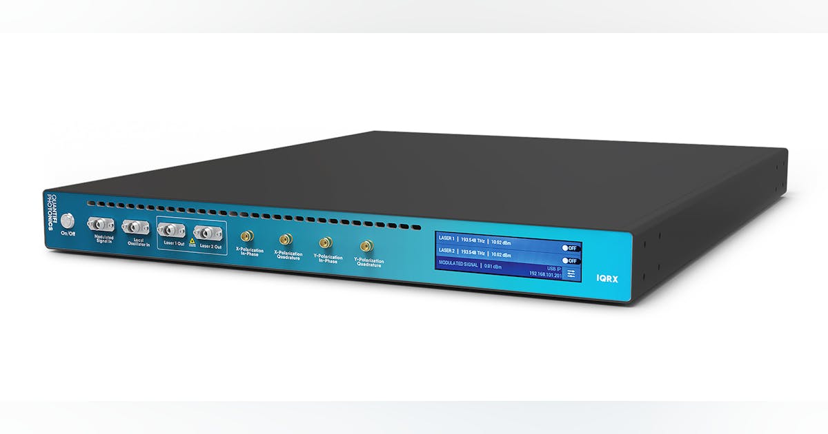 O Band Coherent Optical Receiver Available Laser Focus World