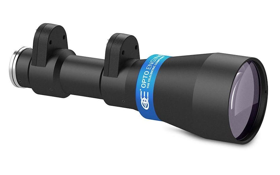 Telecentric lenses offer 5 ms response time | Laser Focus World