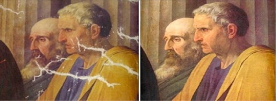 Exploring image inpainting for seamless restitution | Laser Focus World