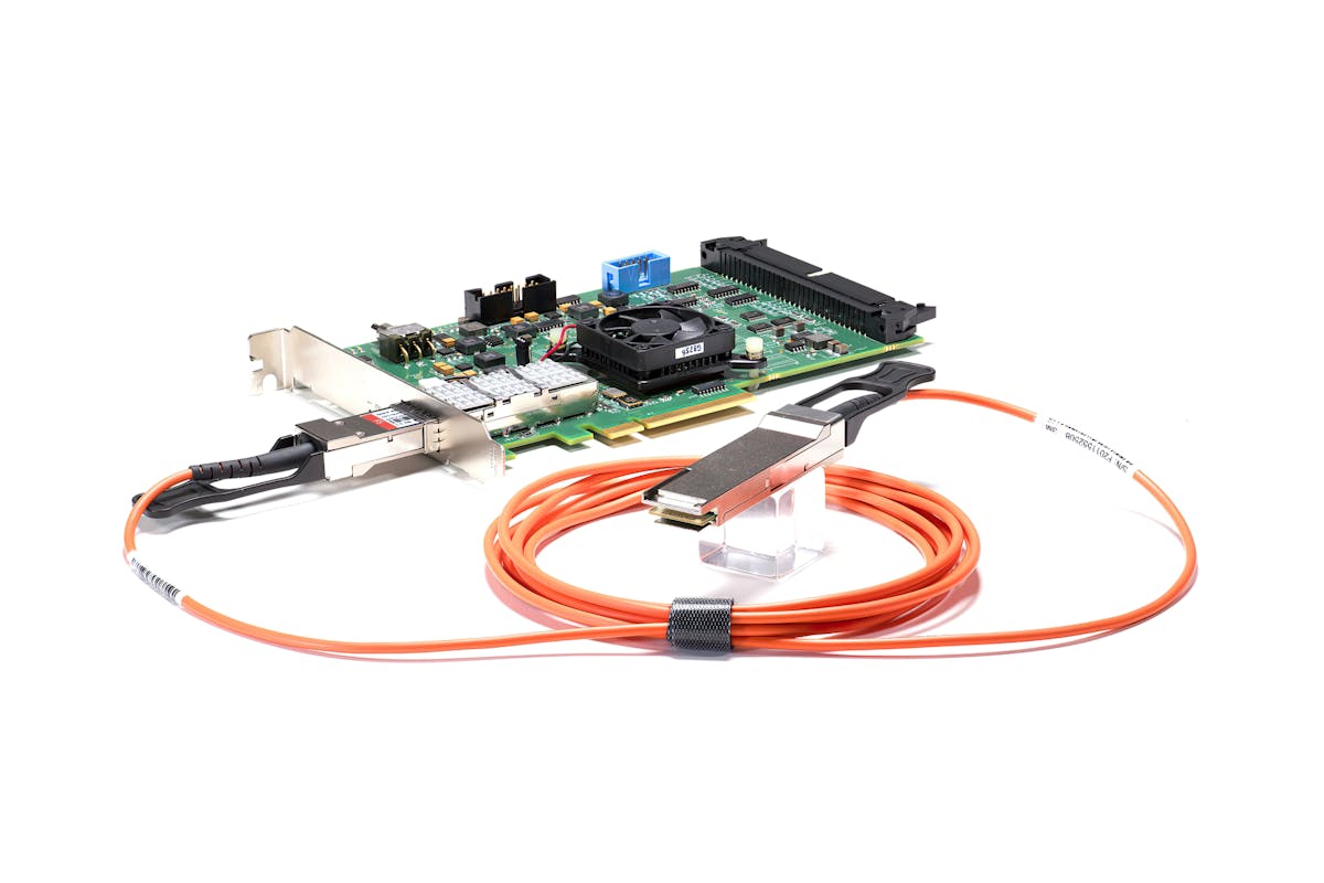 Fiber frame grabber is configured with a single port | Laser Focus World