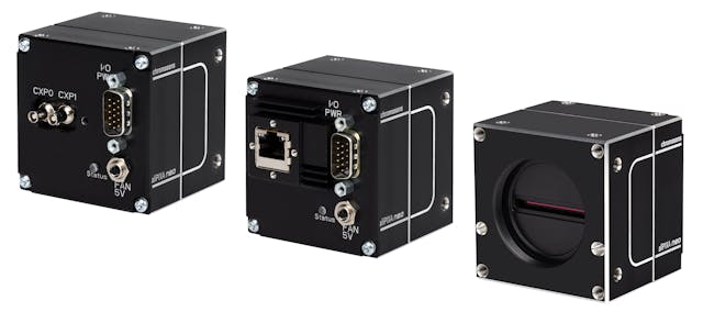 Line-scan cameras feature 10 GigE and CoaXPress interfaces | Laser ...