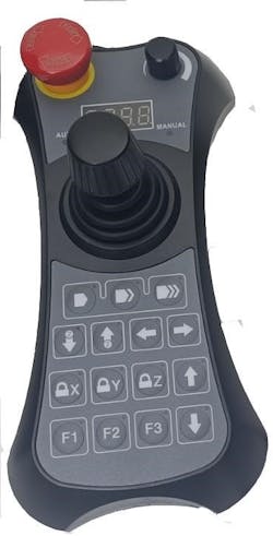 Multicontrol pendant with XYZ joystick for motion control | Laser Focus ...
