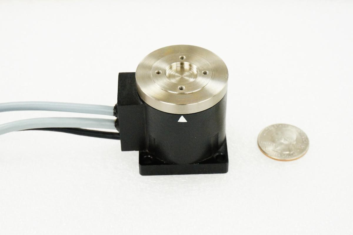 Miniature rotary servo stages designed for photonic component alignment ...