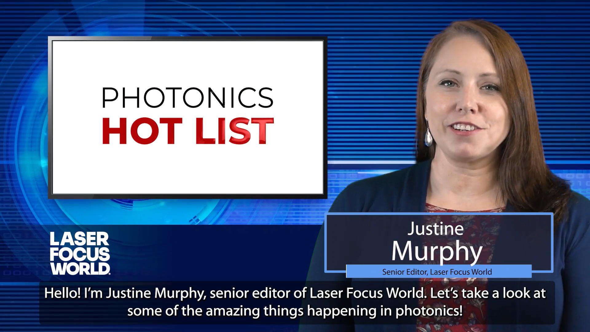 Video: August 29, 2022 Photonics Hot List | Laser Focus World